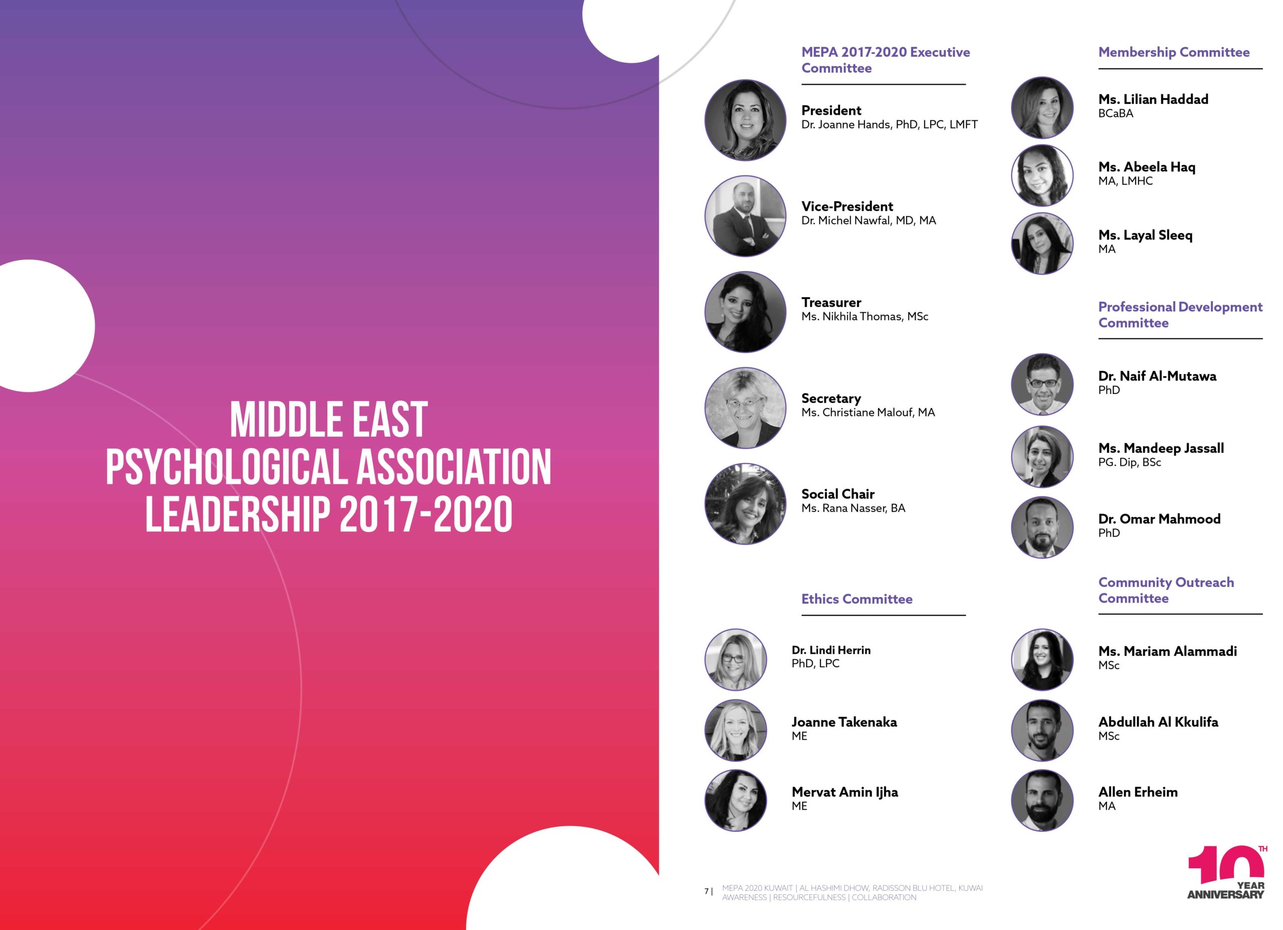 About MEPA - Middle East Psychological Association (MEPA)